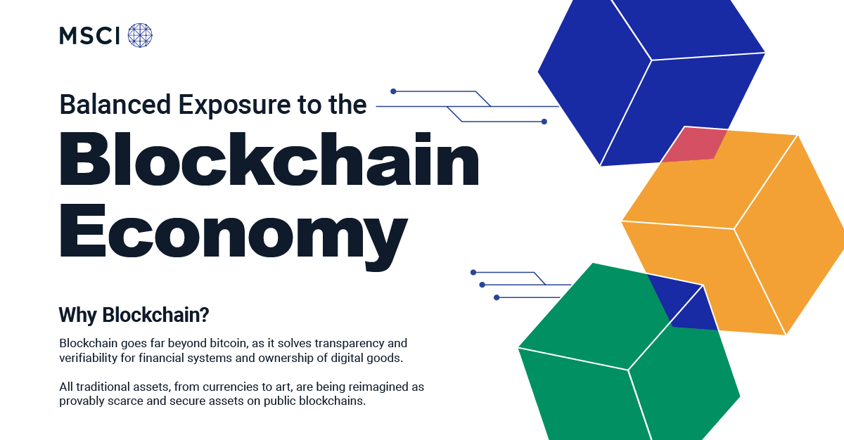 Balanced Exposure to the Blockchain Economy - MSCI